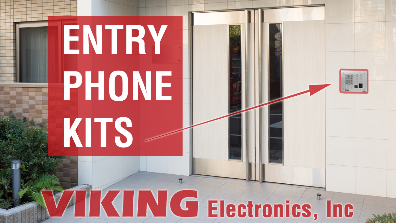 Door entry phone kit | Go-to solutions for access control - Viking ...
